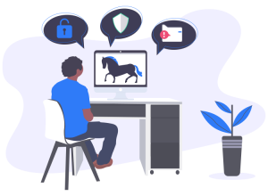 What is a Trojan horse? How does it work?