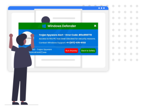 The “Trojan Spyware Alert” pop-up scam: Protection Tips